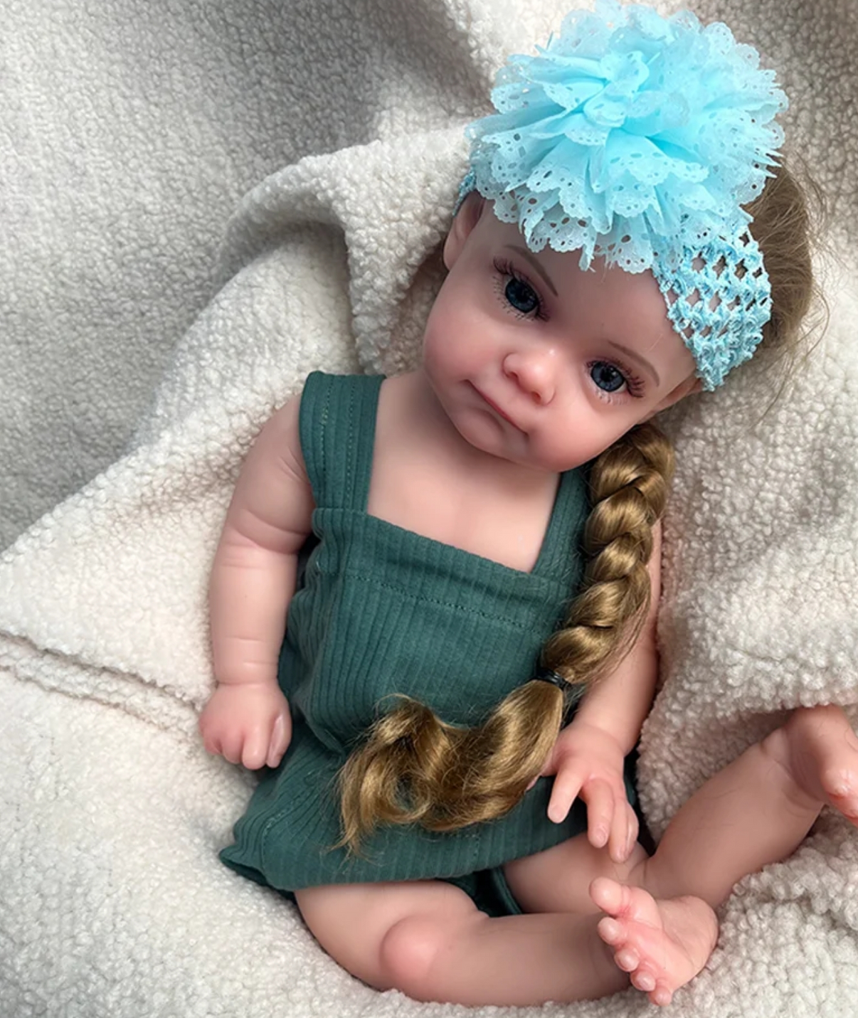 Mia" the Magical 50cm Stretchy Soft Silicone Hyper realistic Reborn Do ...